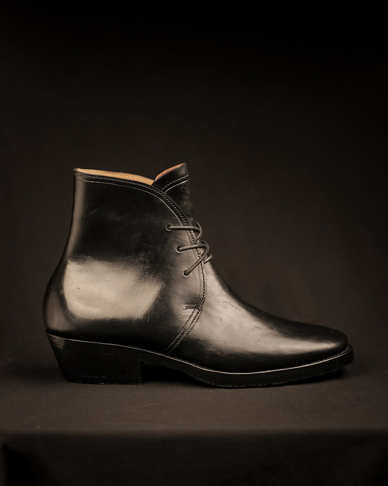 THE SAINT - HORSEBUTT OVERDYED BLACK MARYAM TANNERY – BRISELBLACK ...